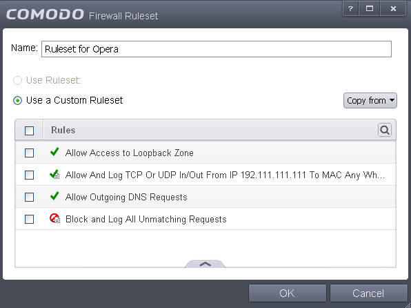 Firewall Rule Sets, Firewall Protection, Network Connection | CIS v6.2